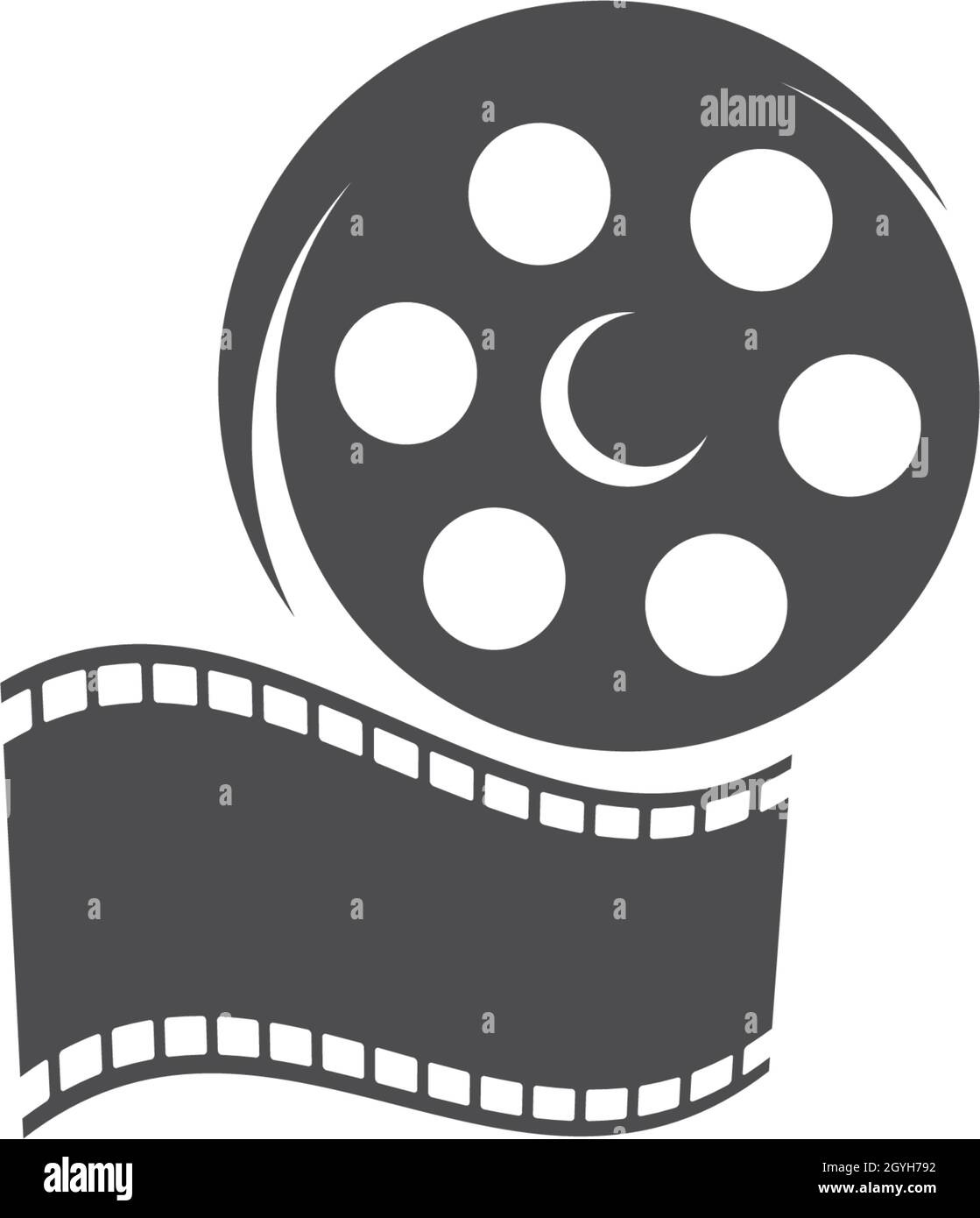 Movie logo vector template Stock Vector Image & Art - Alamy
