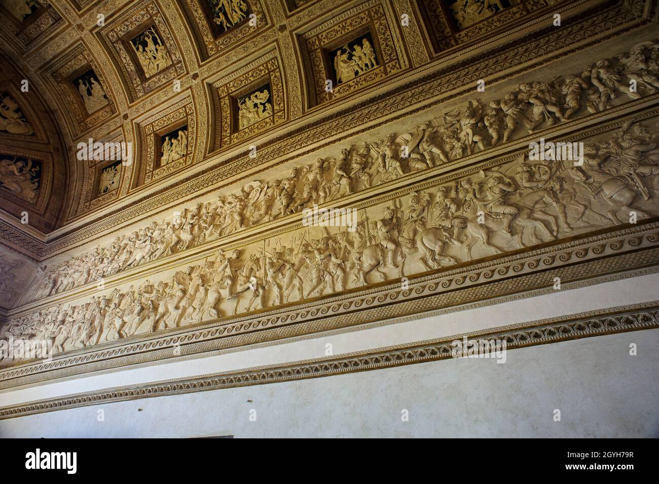 Europe, Italy, Lombardy, Palazzo Te built in 1525 in Mantua Stock Photo ...