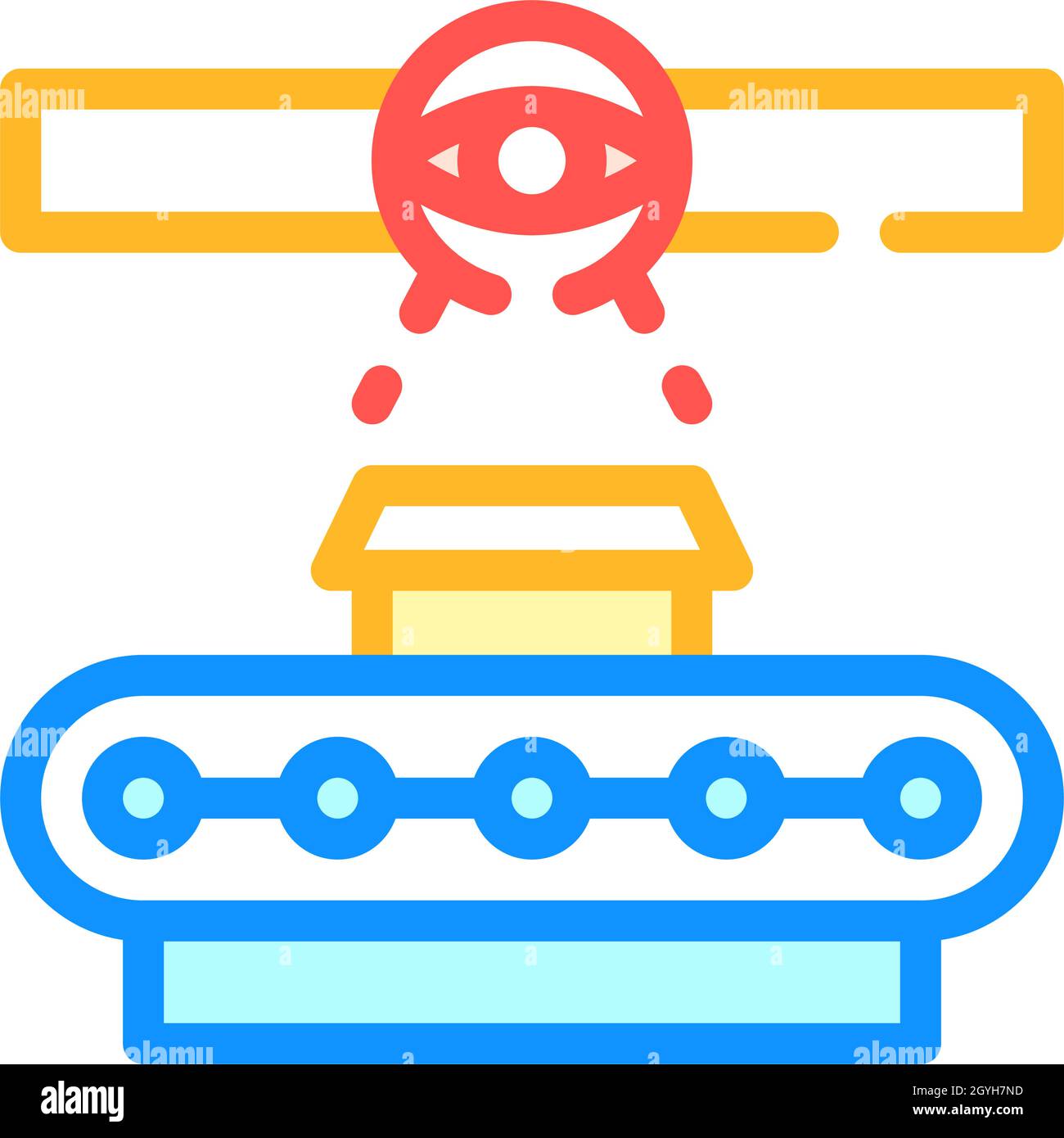 production control color icon vector illustration Stock Vector Image ...