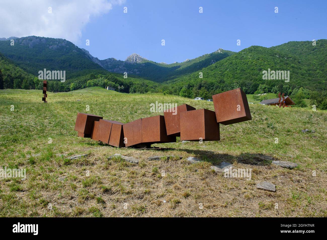 Europe, Italy, Lombardy, province of Lecco. Morterone, in Valsassina ...
