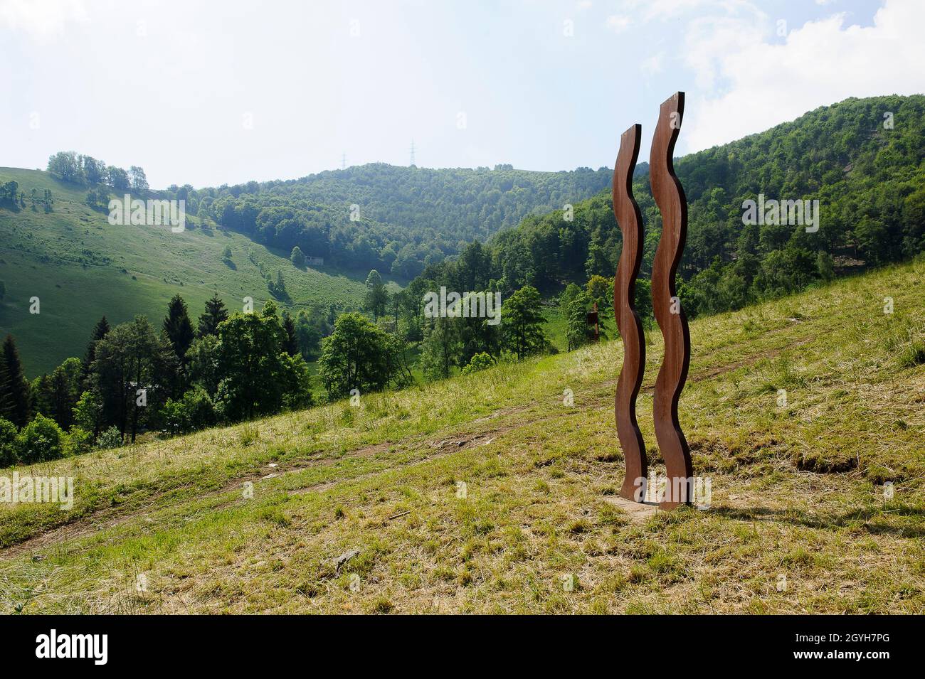 Europe, Italy, Lombardy, province of Lecco. Morterone, in Valsassina ...