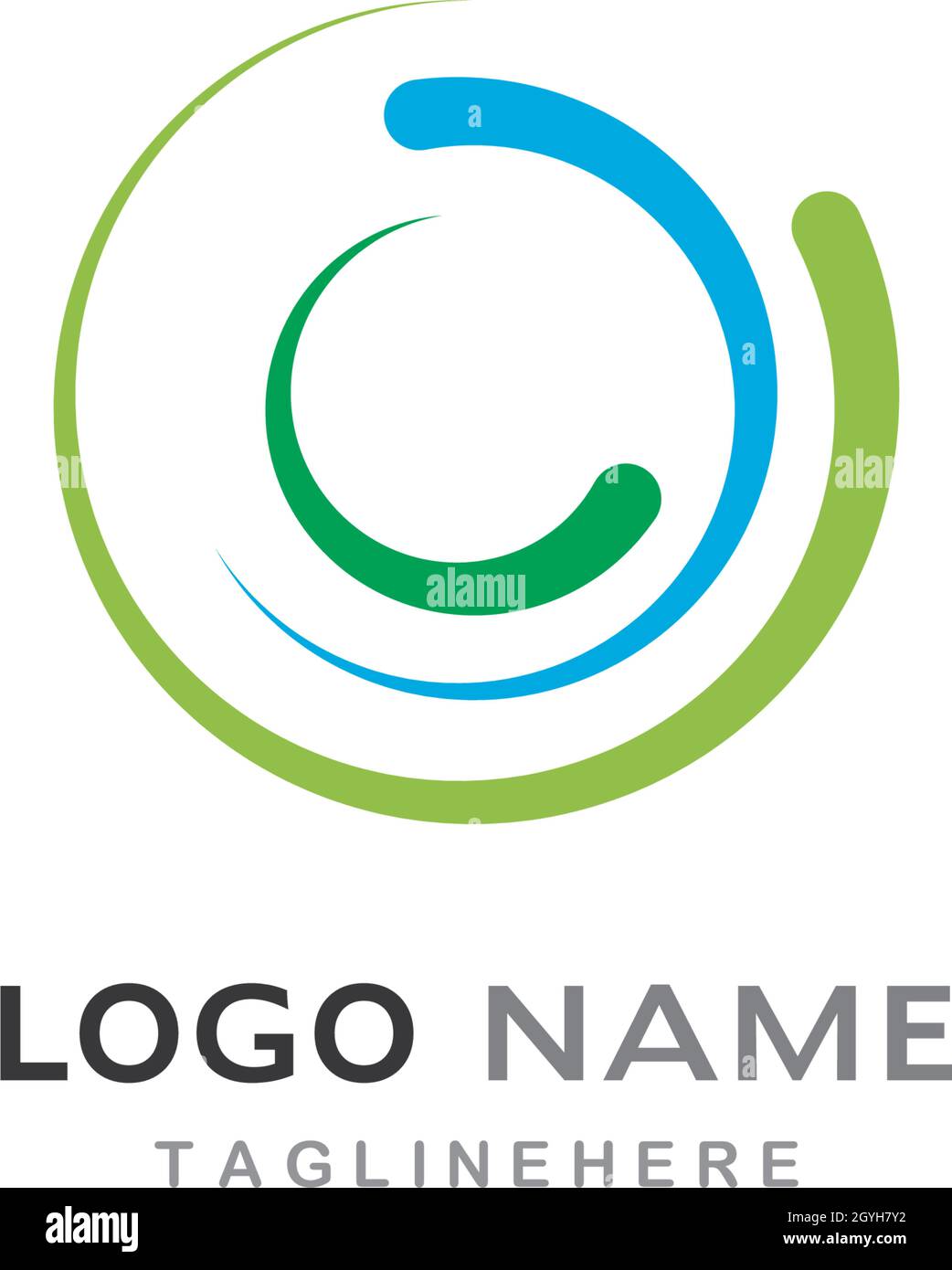 circle logo template vector design Stock Vector Image & Art - Alamy