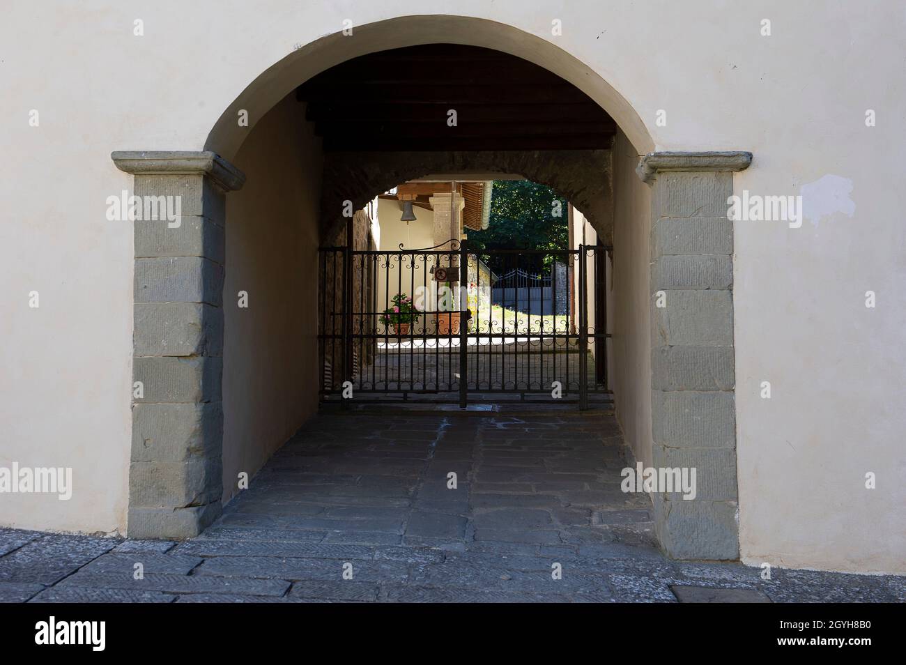Europe, Italy, Tuscany, Arezzo, sacred Eremo Monastery of Camaldoli ...