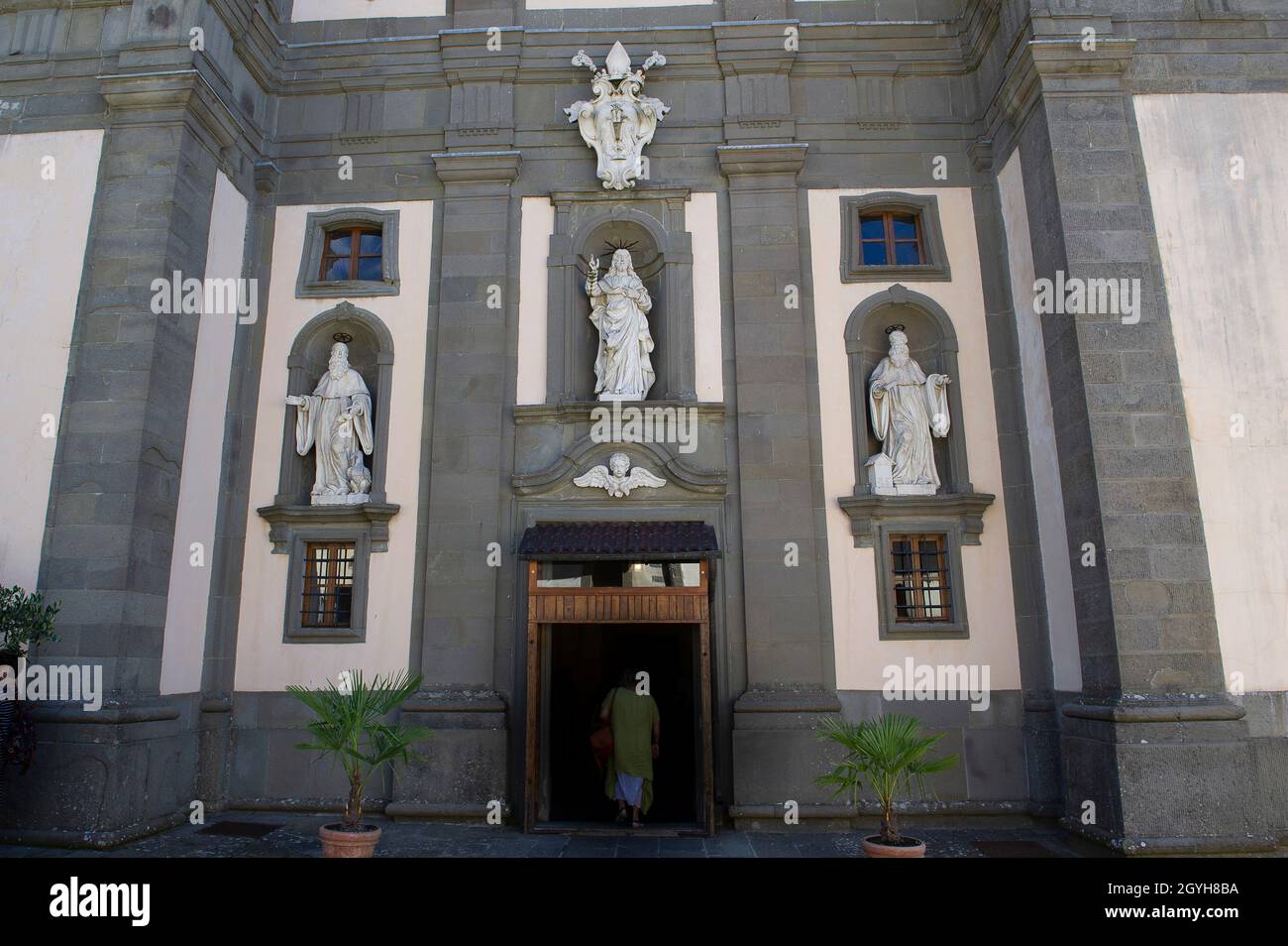 Europe, Italy, Tuscany, Arezzo, sacred Eremo Monastery of Camaldoli ...
