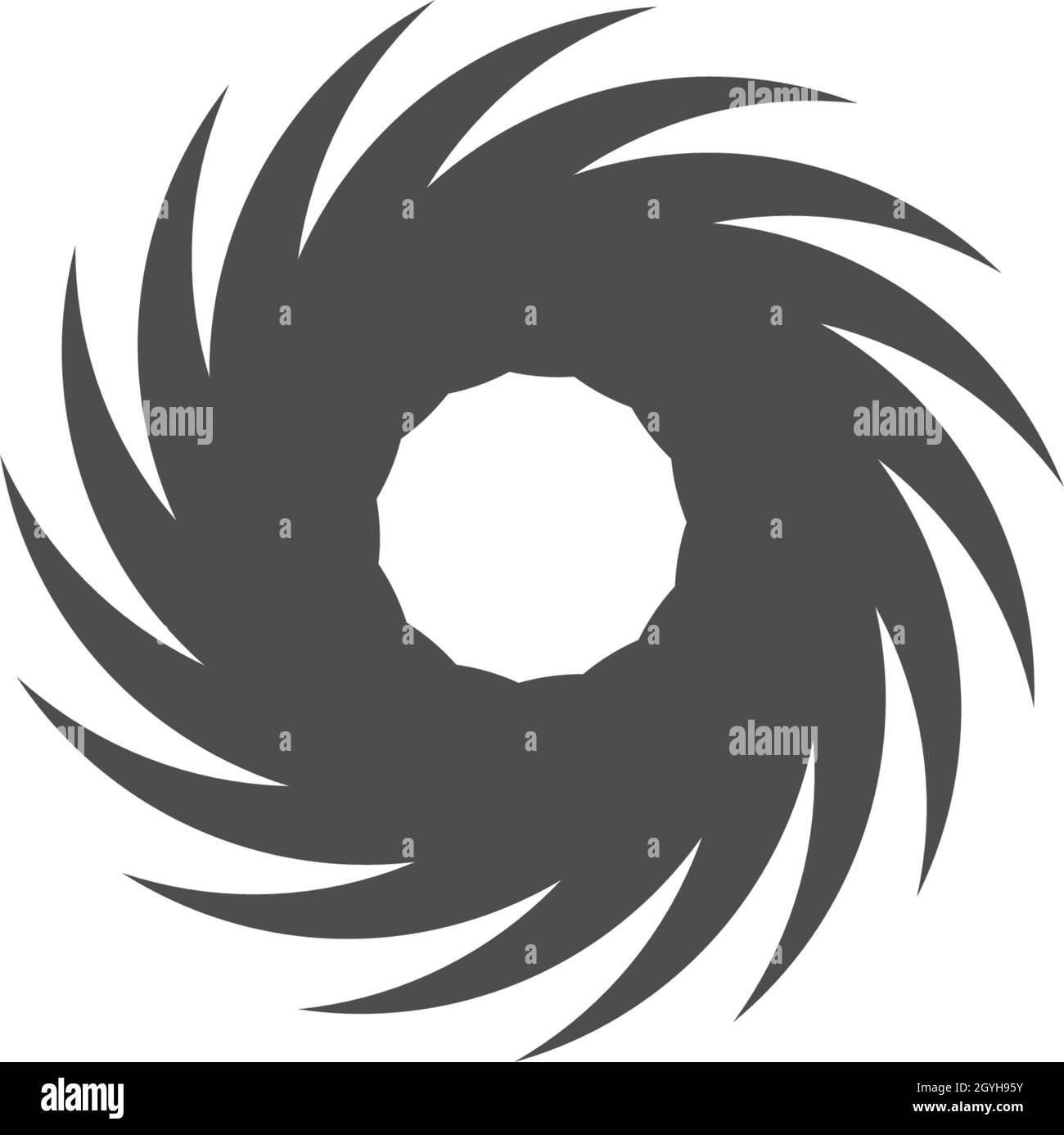 Business logo, vortex, wave and spiral icon Stock Vector Image & Art ...