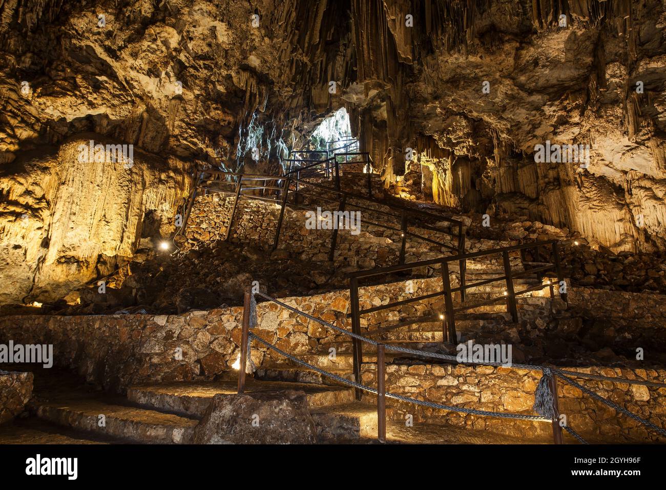 Cave of Melidoni , Crete, Greece, Europe Stock Photo - Alamy