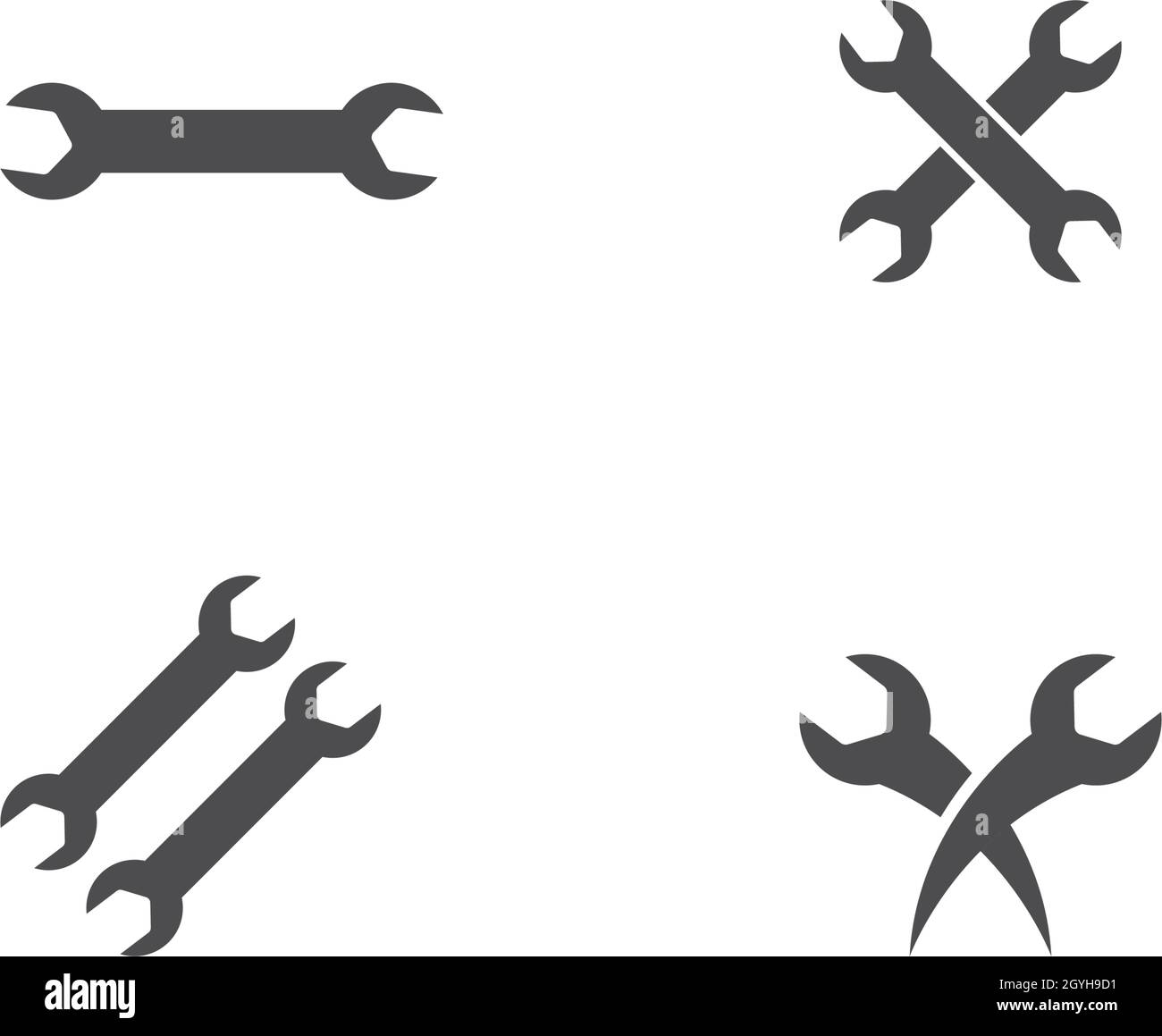 Service tool logo vector template Stock Vector Image & Art - Alamy