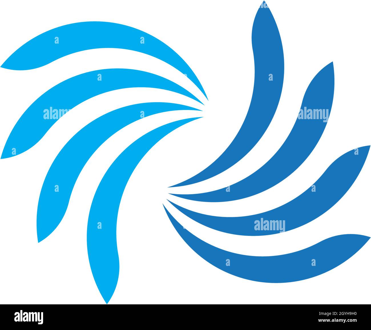 Business logo, vortex, wave and spiral icon Stock Vector Image & Art ...