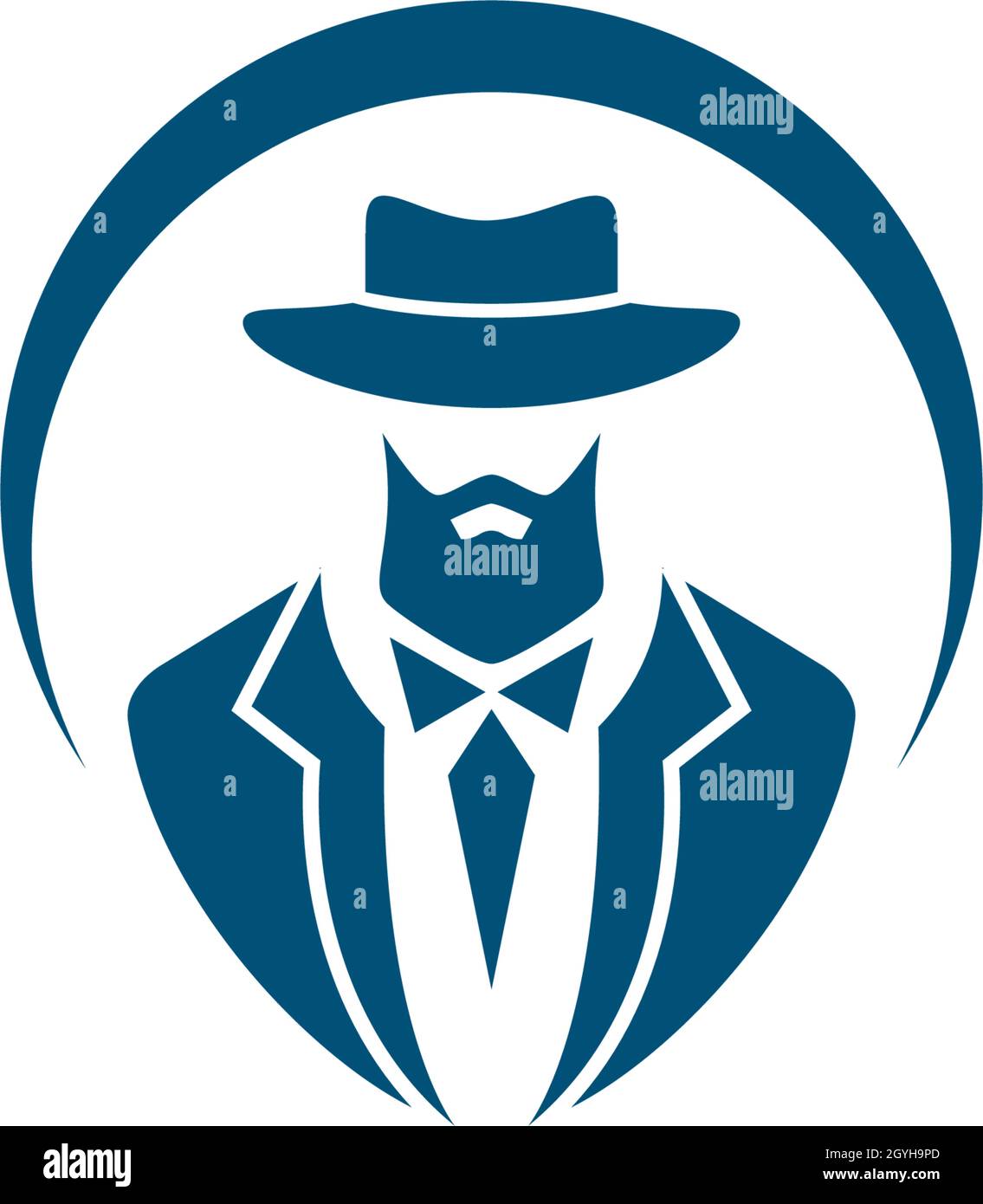 Detective logo hi-res stock photography and images - Alamy