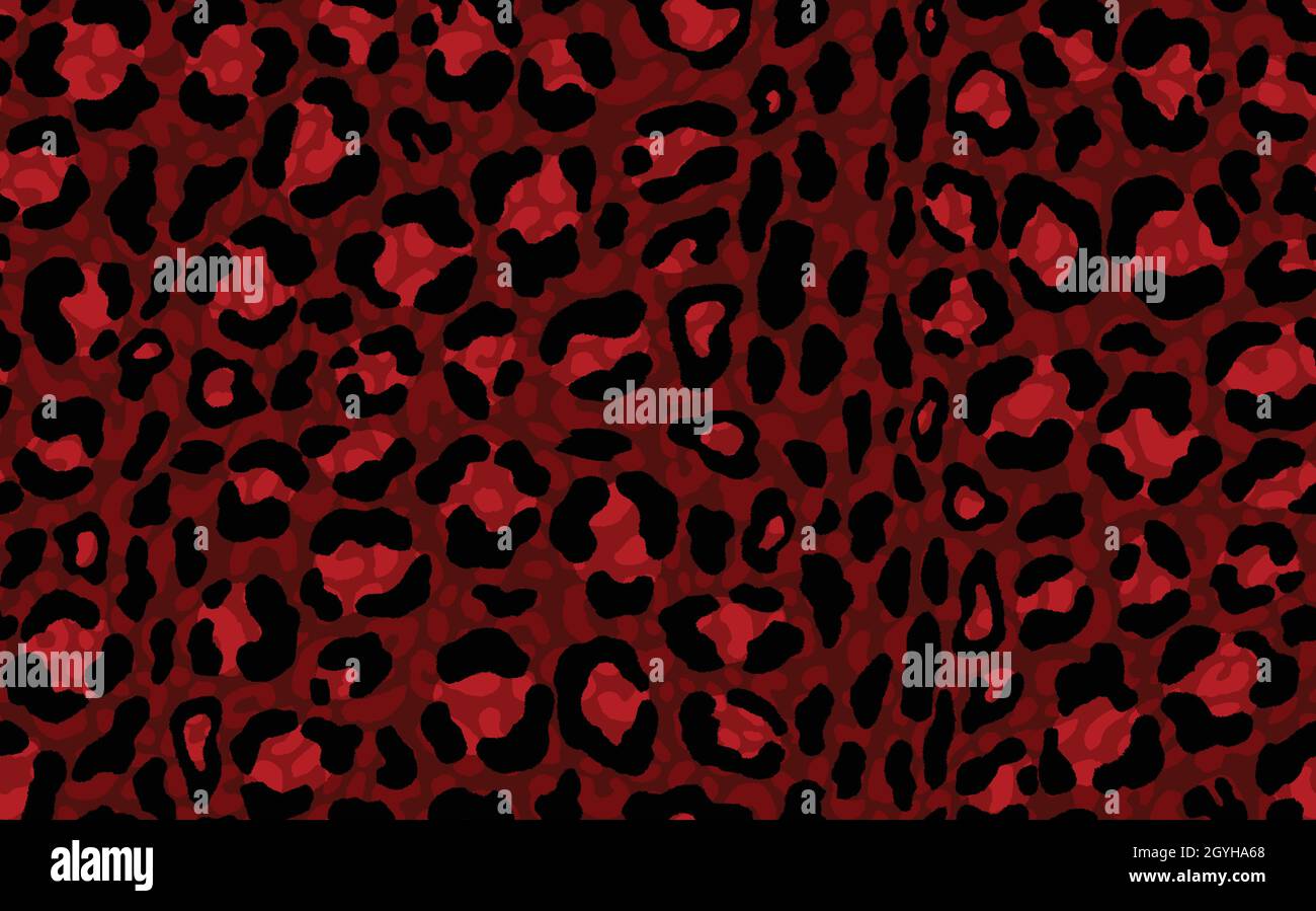 Abstract modern leopard seamless pattern. Animals trendy background ...