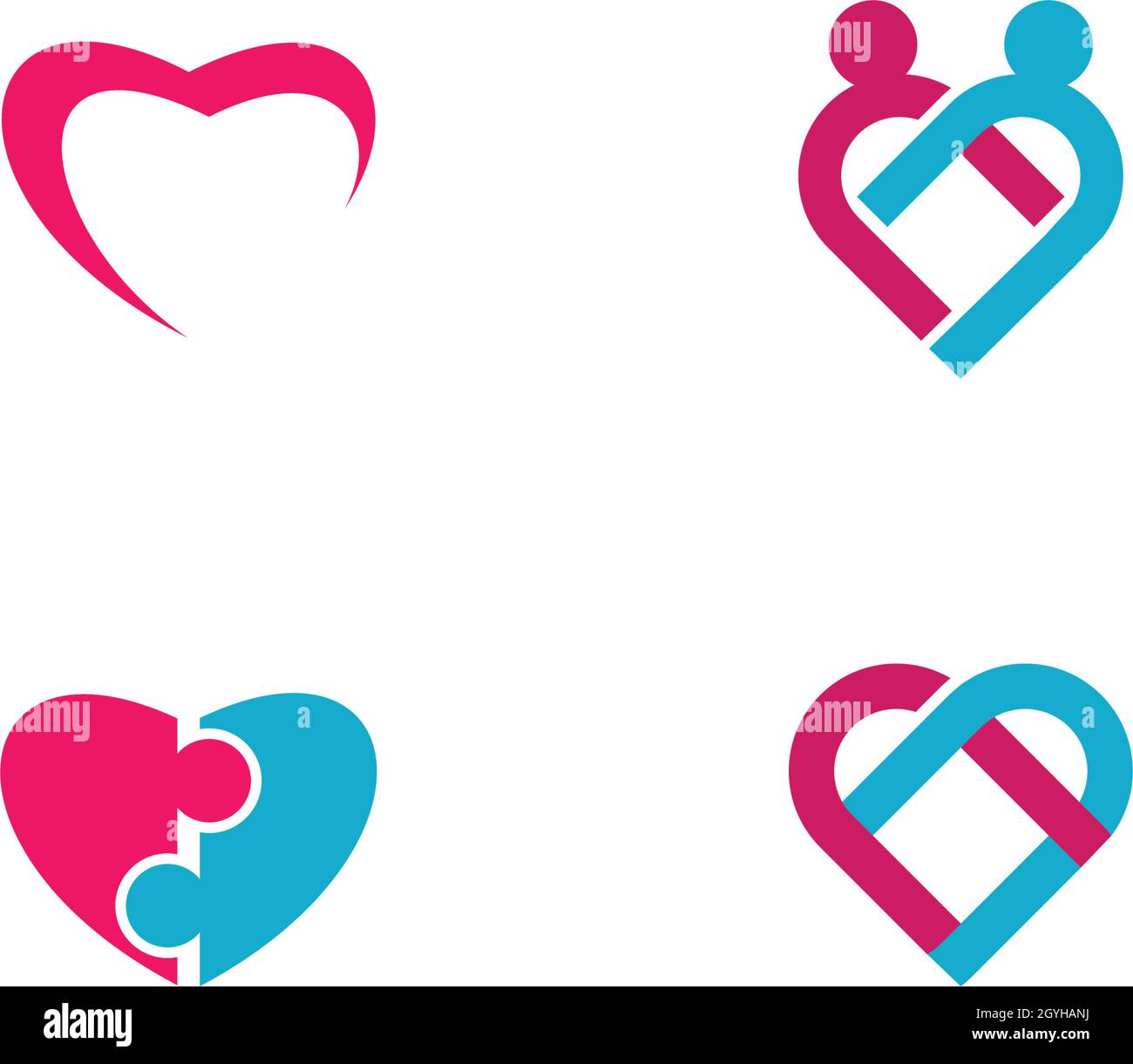Love Logo Template Vector Stock Vector Image & Art - Alamy