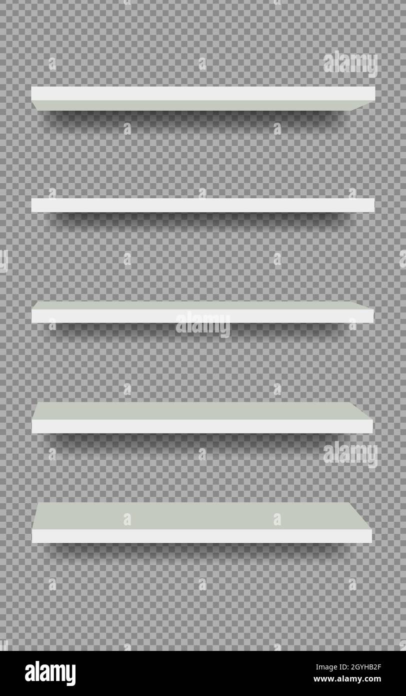 Shelf vector vectors hi-res stock photography and images - Alamy