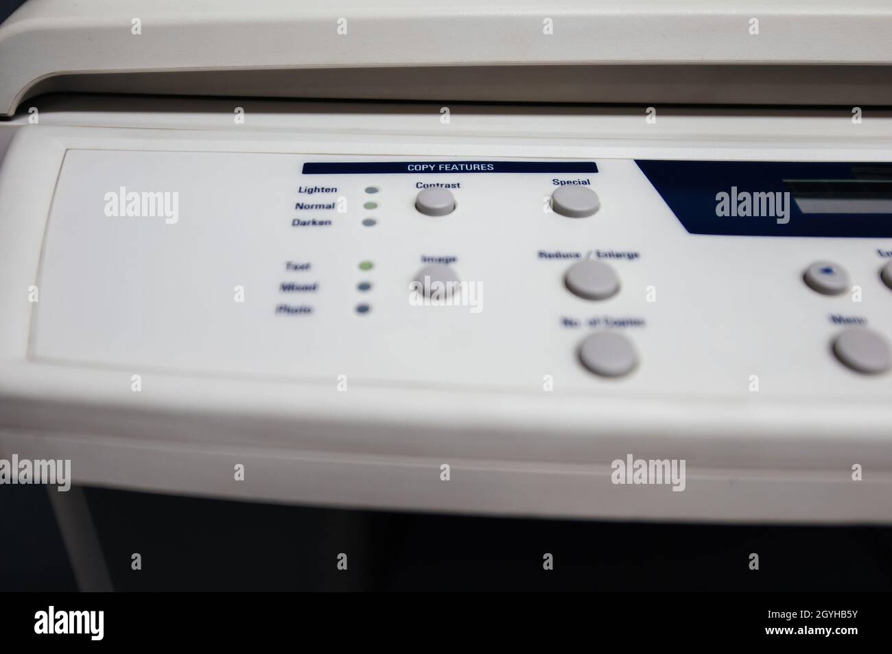 Close-up of fax keyboard button keypad for dialing modern Stock Photo ...