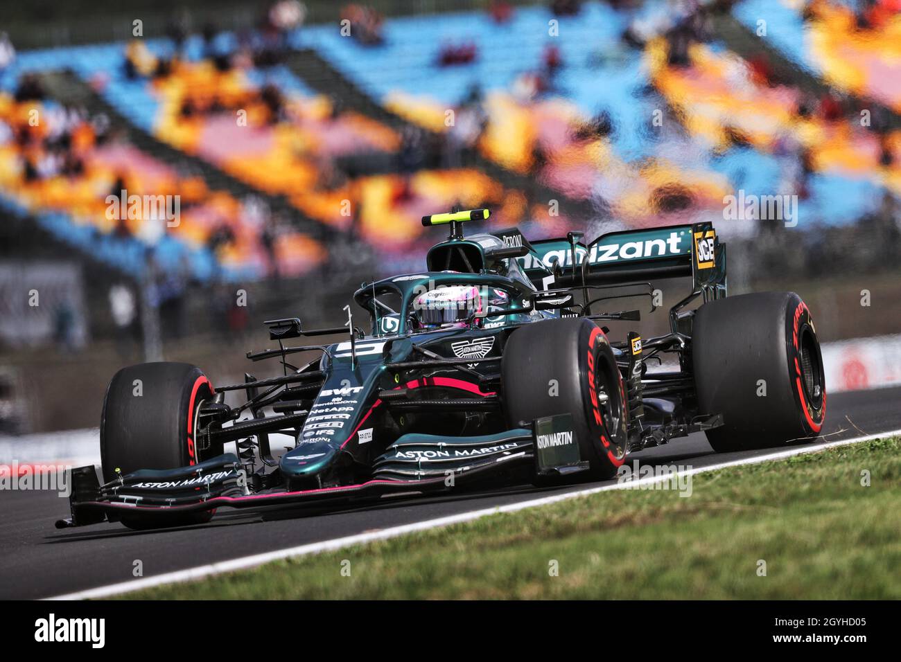 Istanbul, Turkey. 08th Oct, 2021. Sebastian Vettel (GER) Aston Martin ...