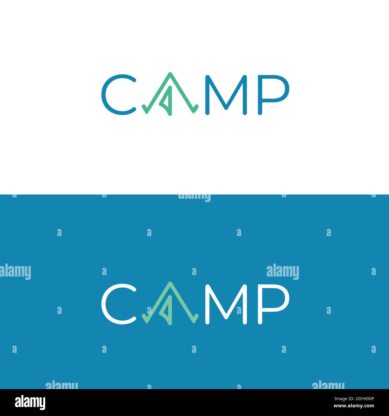 Camping tent logo vector illustration. Camping symbol sign Stock Vector ...