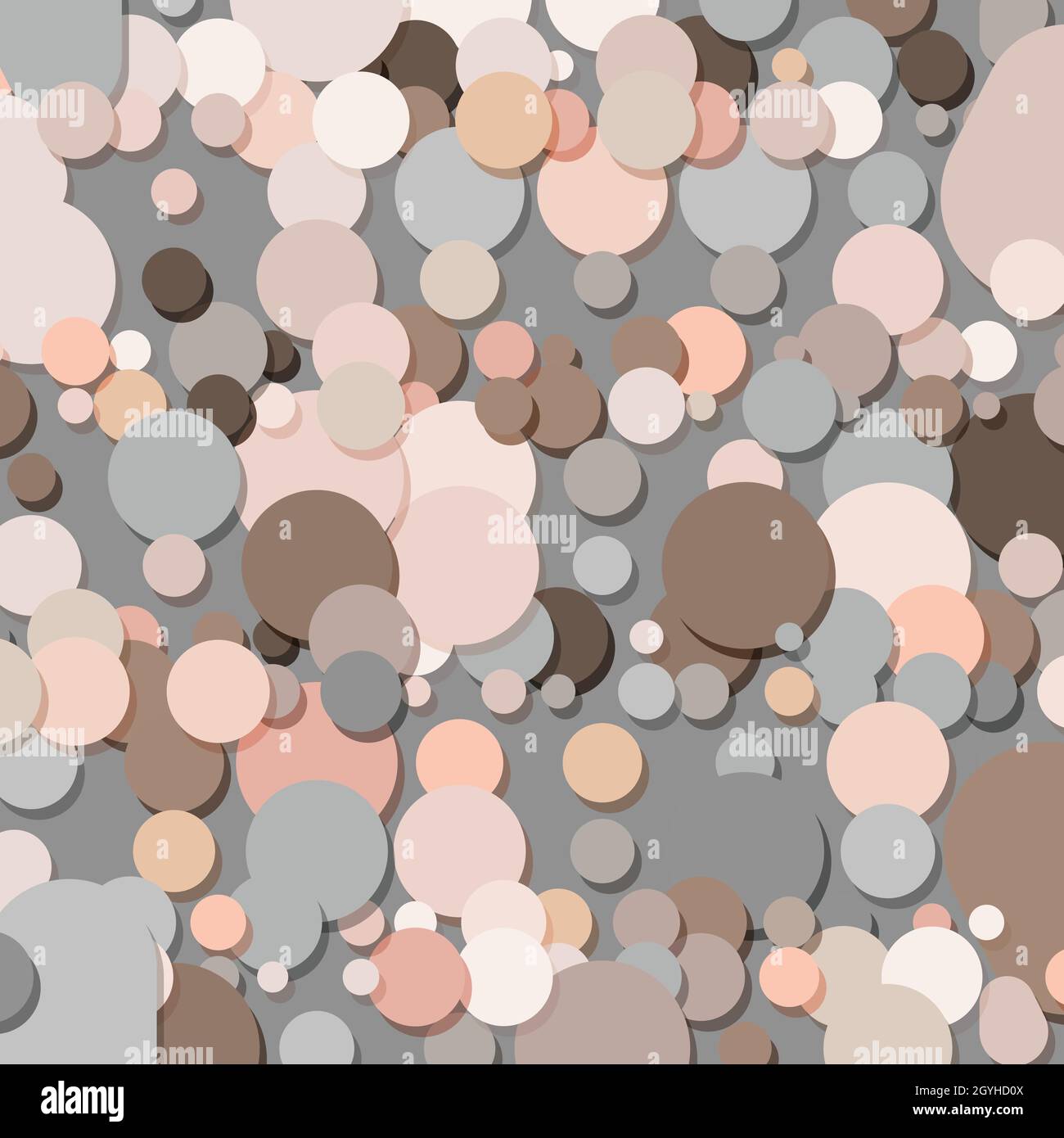 Round shapes simple design template. Abstract circles pastel color ...