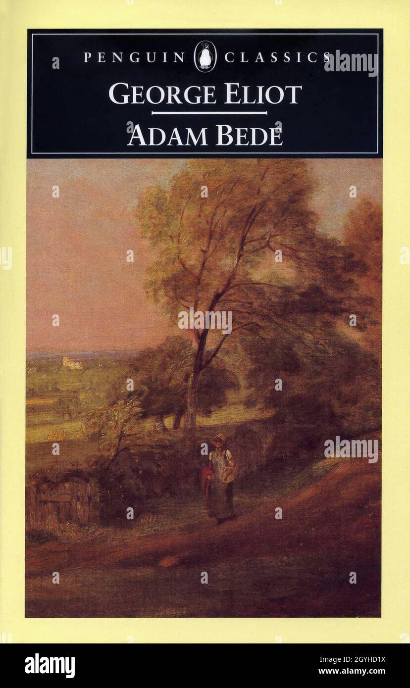 Book cover."Adam Bede"by George Eliot Stock Photo - Alamy