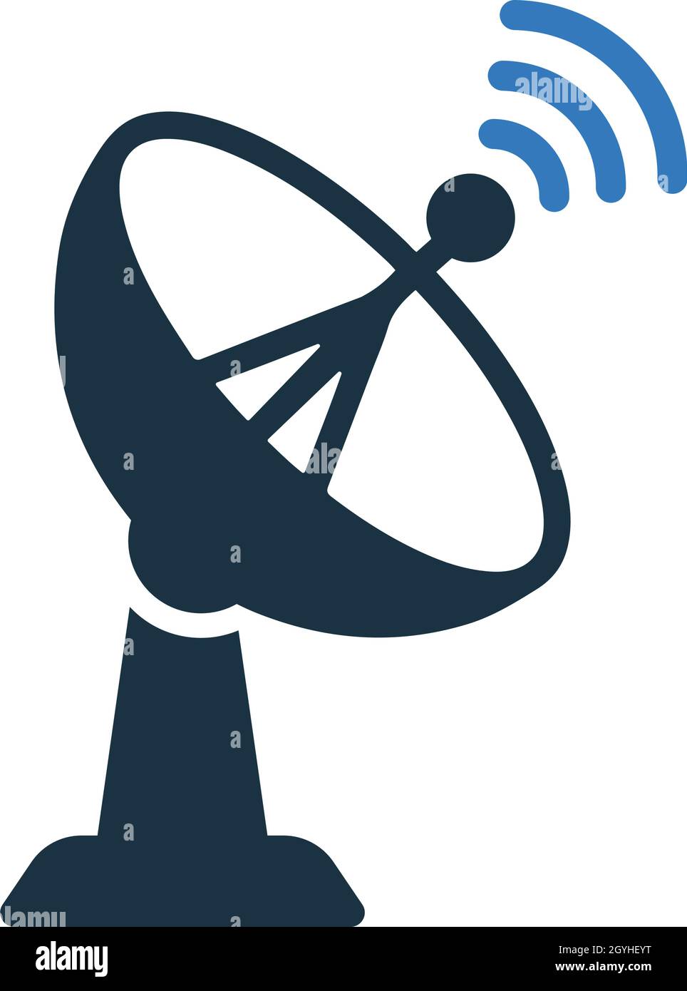 Antenna, dish icon - Use for commercial purposes, print media, web or ...