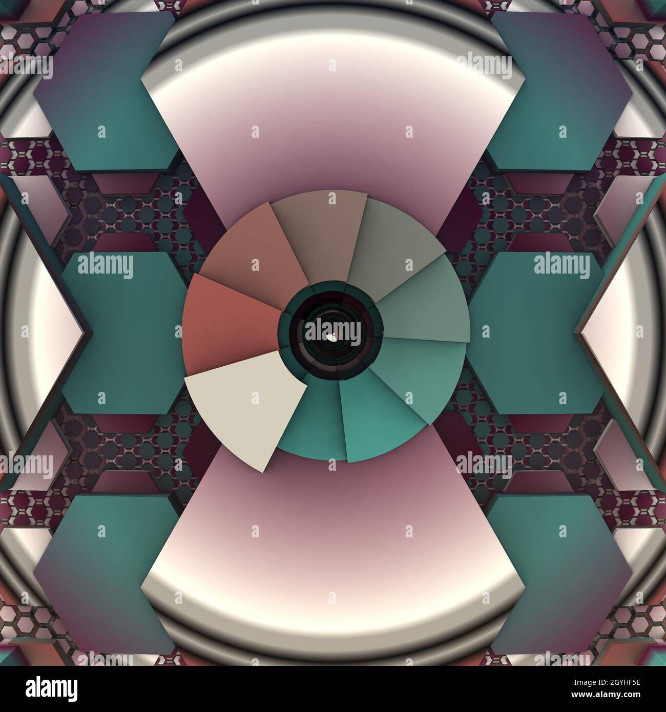 Symmetrical shapes hi-res stock photography and images - Alamy