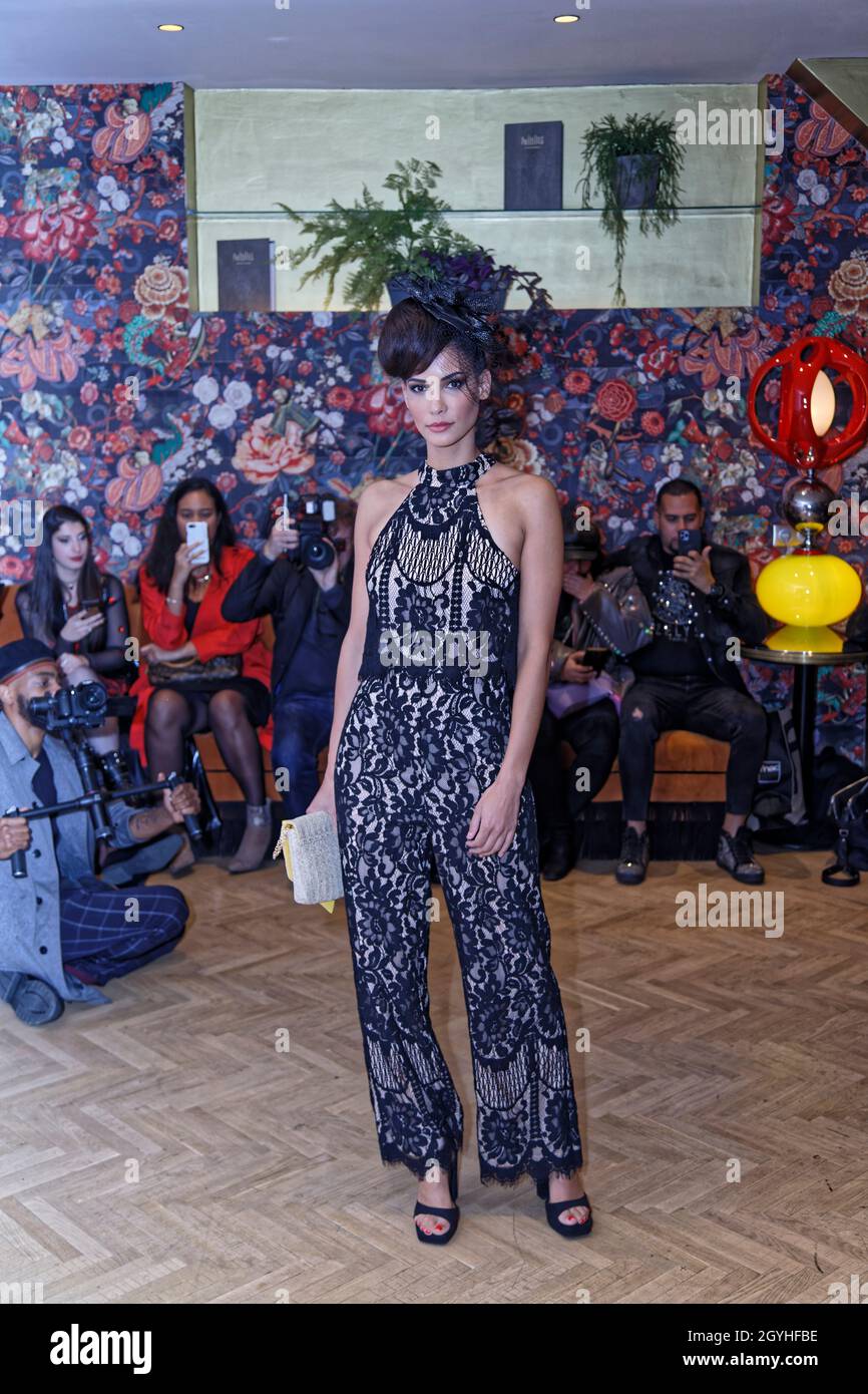 Paris, France. 6th Oct, 2021. A model dressed by Korean fashion ...