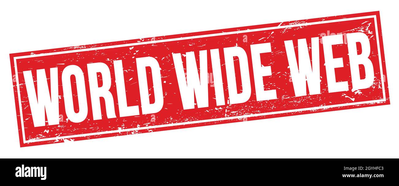 World wide web stamp hi-res stock photography and images - Alamy