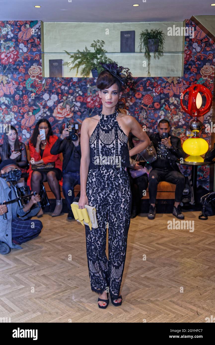 Paris, France. 6th Oct, 2021. A model dressed by Korean fashion ...