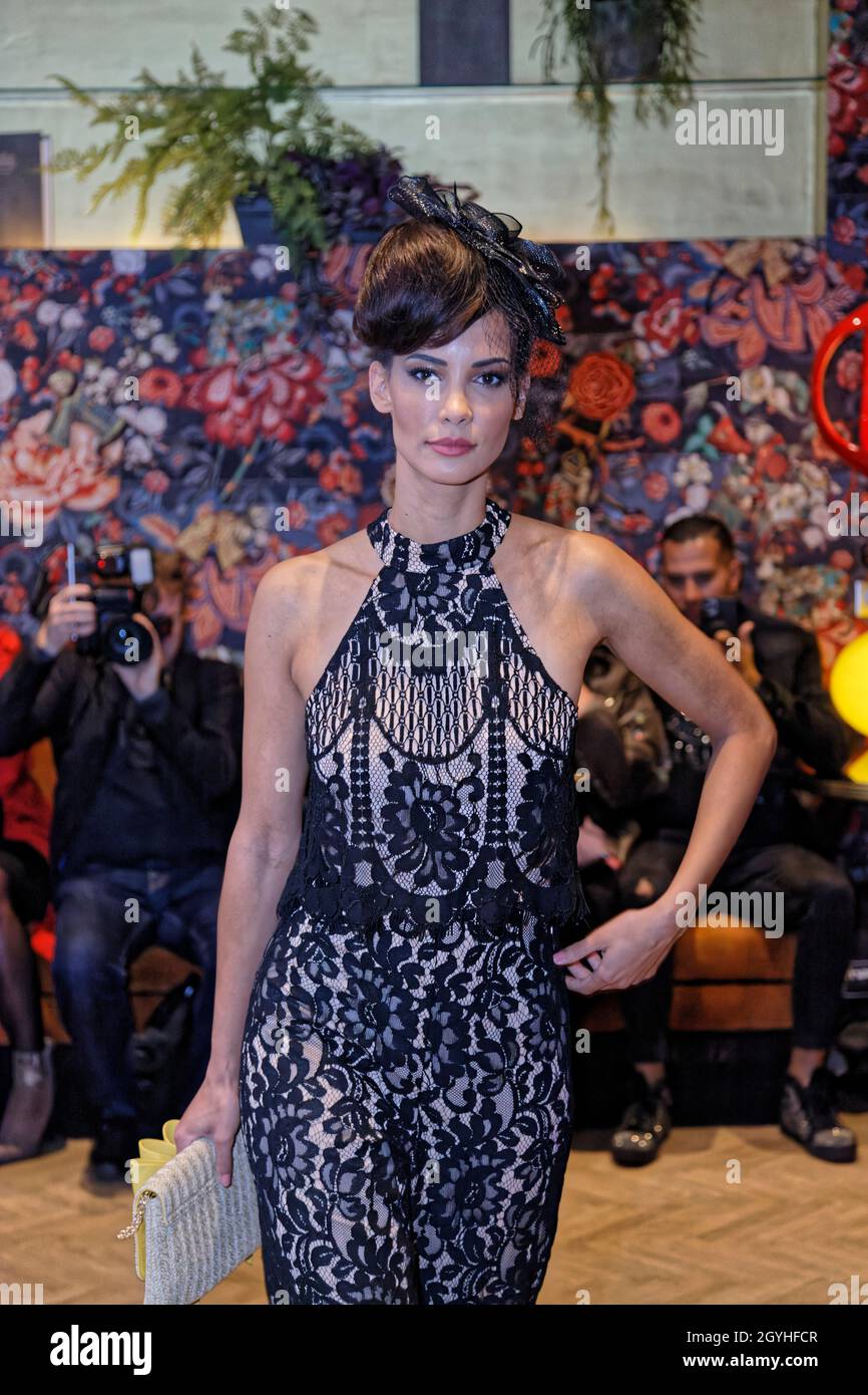 Paris, France. 6th Oct, 2021. A model dressed by Korean fashion ...
