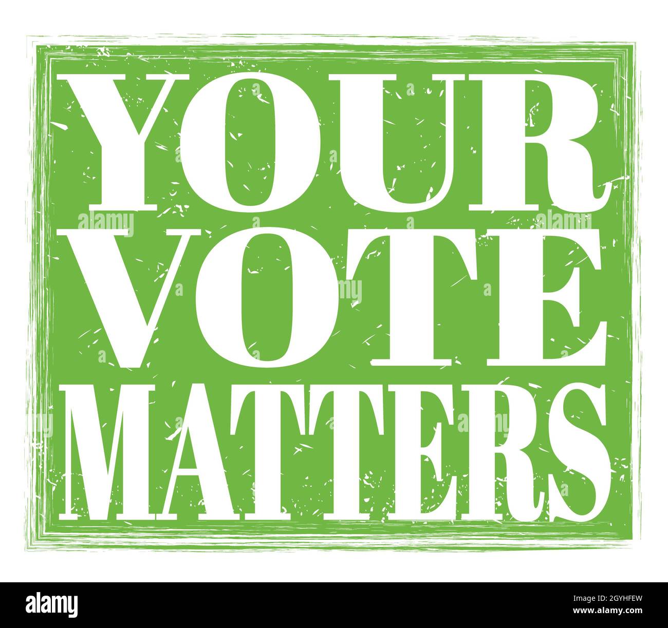 Your vote matters hi-res stock photography and images - Alamy