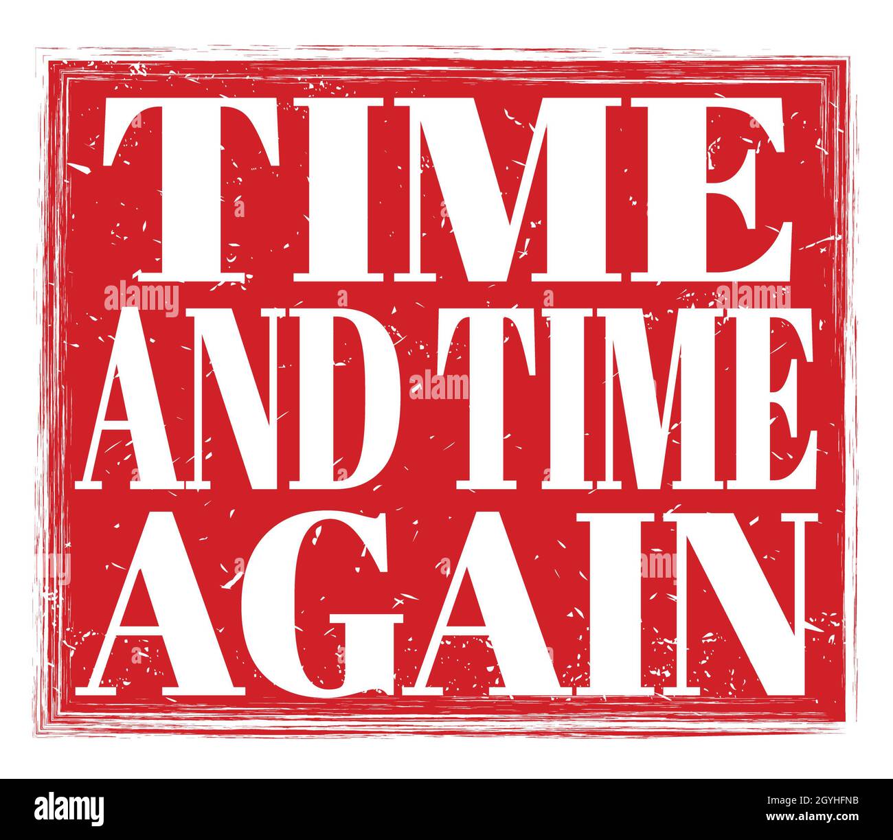 Time again text written hi-res stock photography and images - Alamy