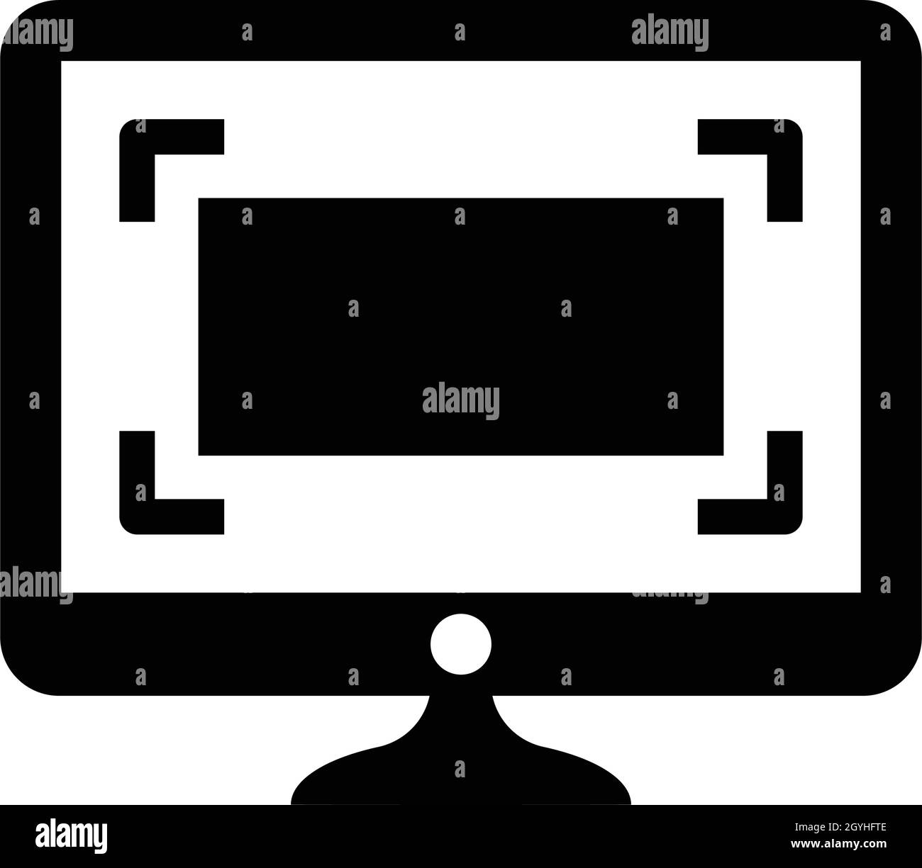 Display, flat screen icon - Perfect use for designing and developing ...