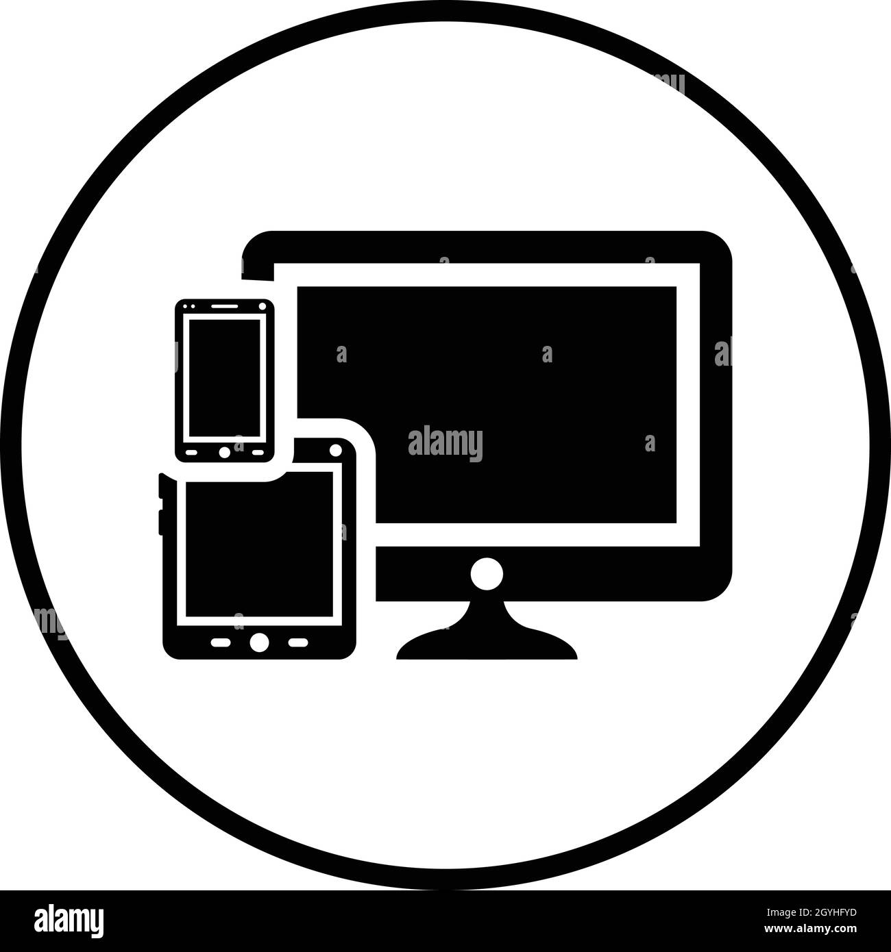 Perfect modern website design presentations Cut Out Stock Images ...