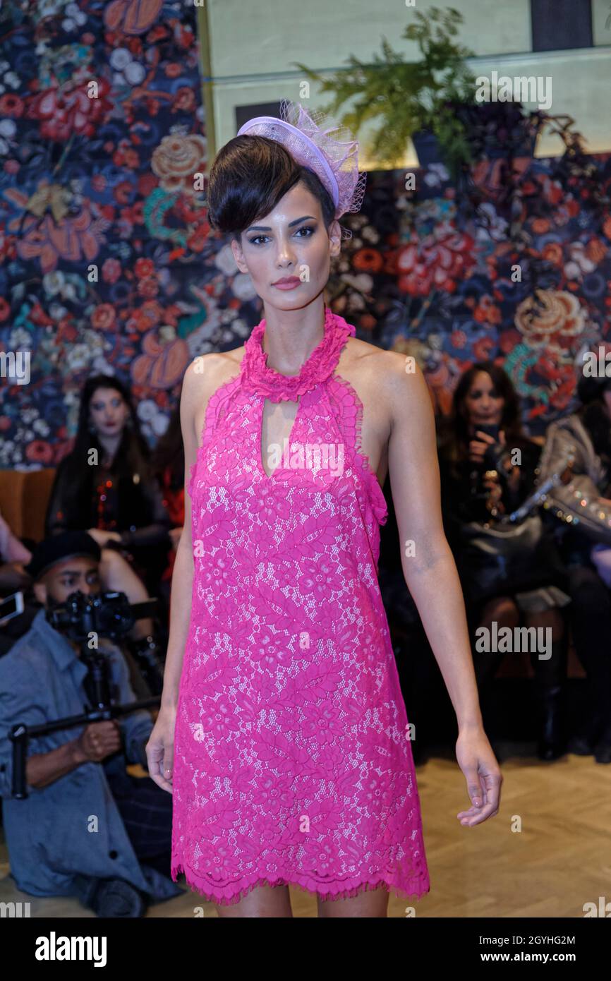 Paris, France. 6th Oct, 2021. A model dressed by Korean fashion ...