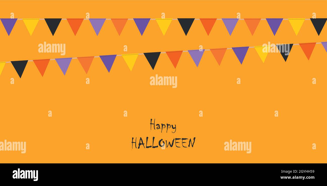 Orange halloween background Stock Vector Images - Alamy