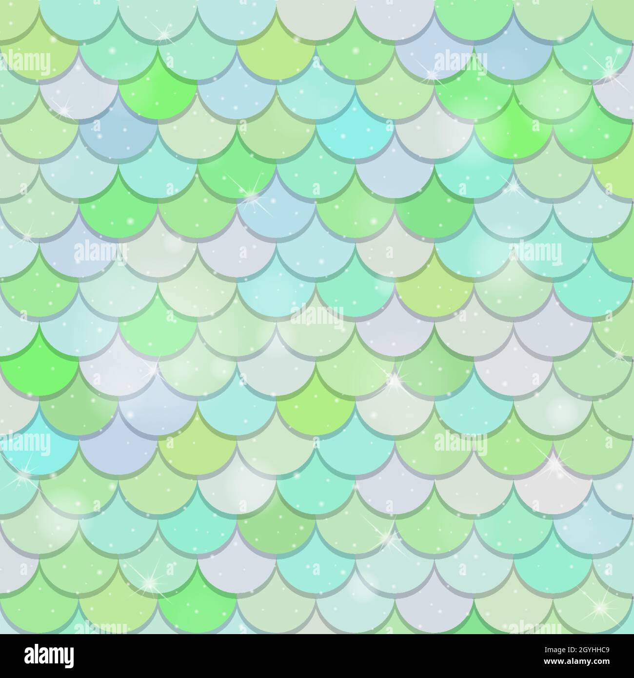 Fish scale seamless pattern background illustration Stock Vector Image ...