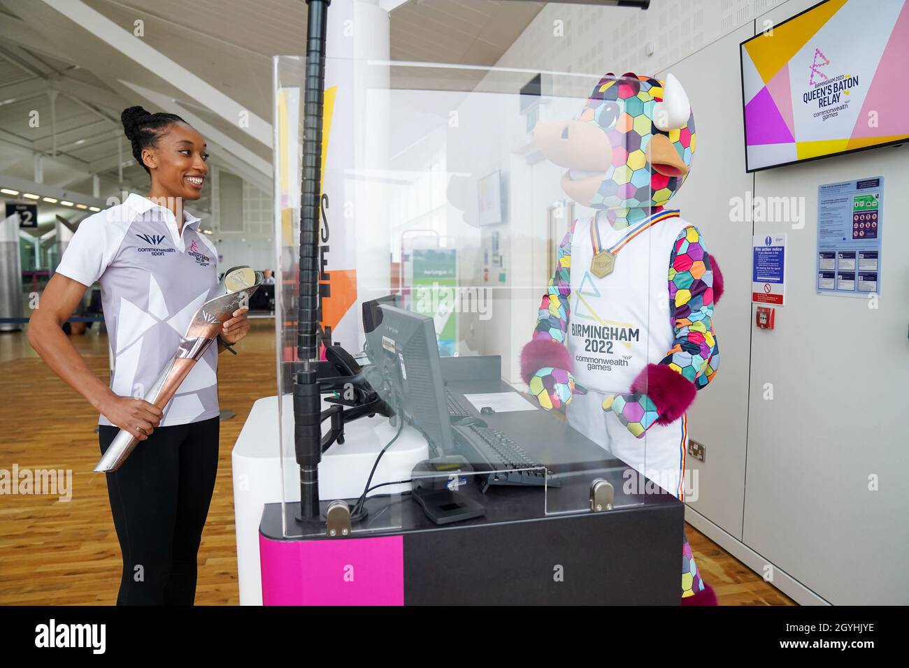 England netball international Layla Guscoth with the Commonwealth Games ...