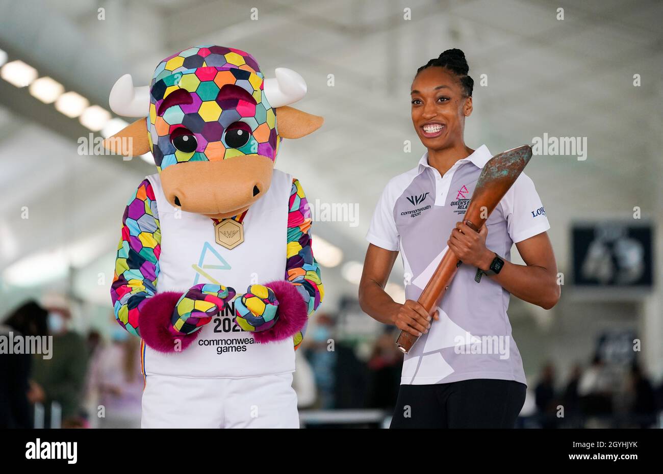 England netball international Layla Guscoth with the Commonwealth Games ...