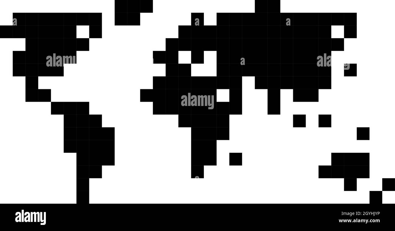 Minimal digital world logo Stock Vector Images - Alamy