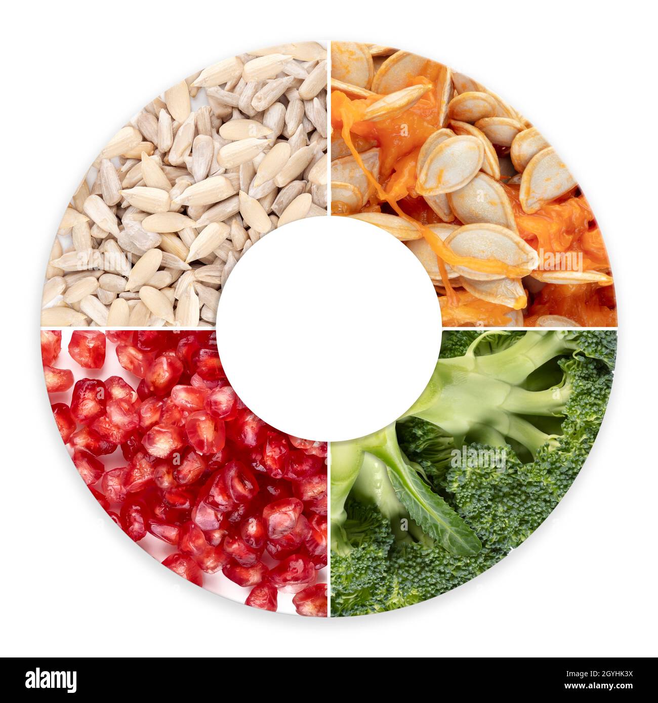 World vegan day concept with a Vegetarian Food Wheel, with assorted ...