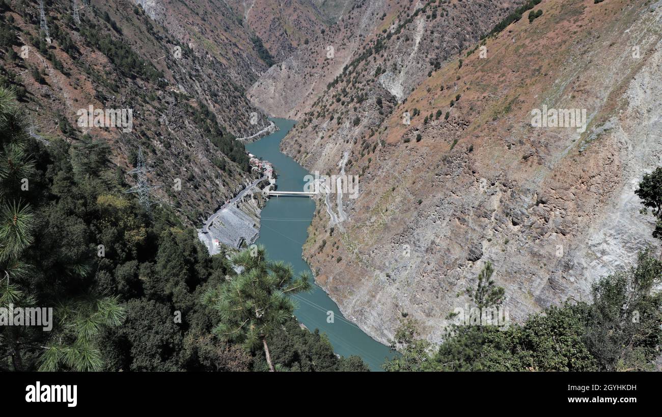 Indian river Ravi Stock Photo - Alamy