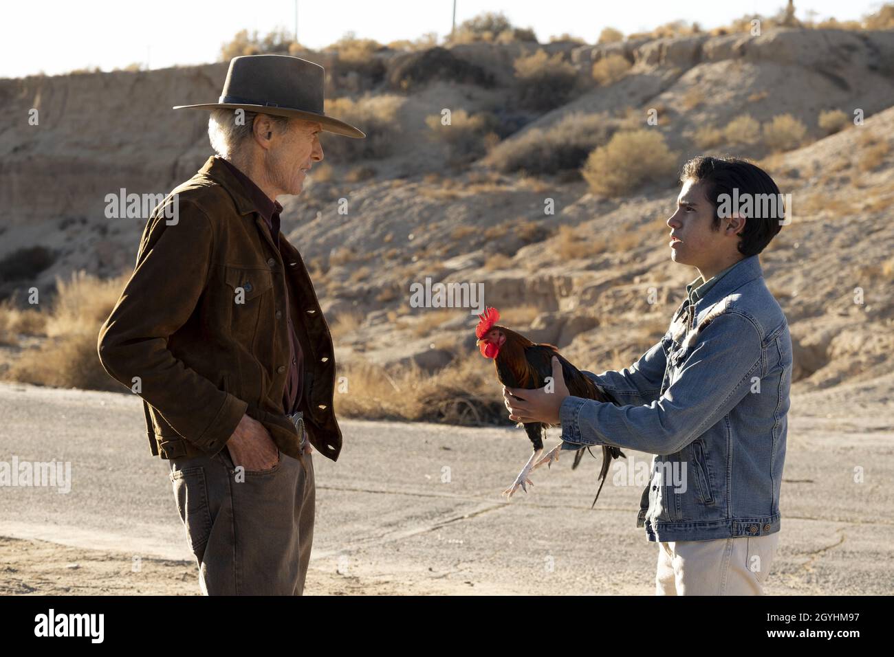 CLINT EASTWOOD and EDUARDO MINETT in CRY MACHO (2021), directed by ...