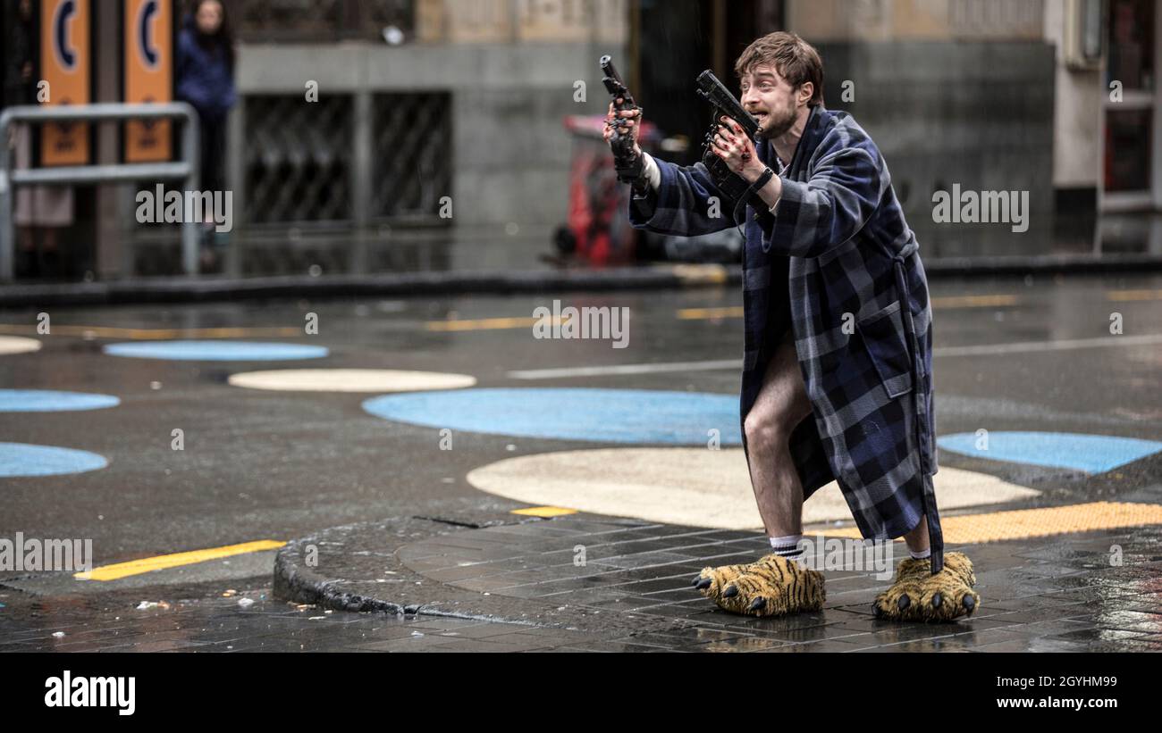 DANIEL RADCLIFFE in GUNS AKIMBO (2019), directed by JASON LEI HOWDEN ...