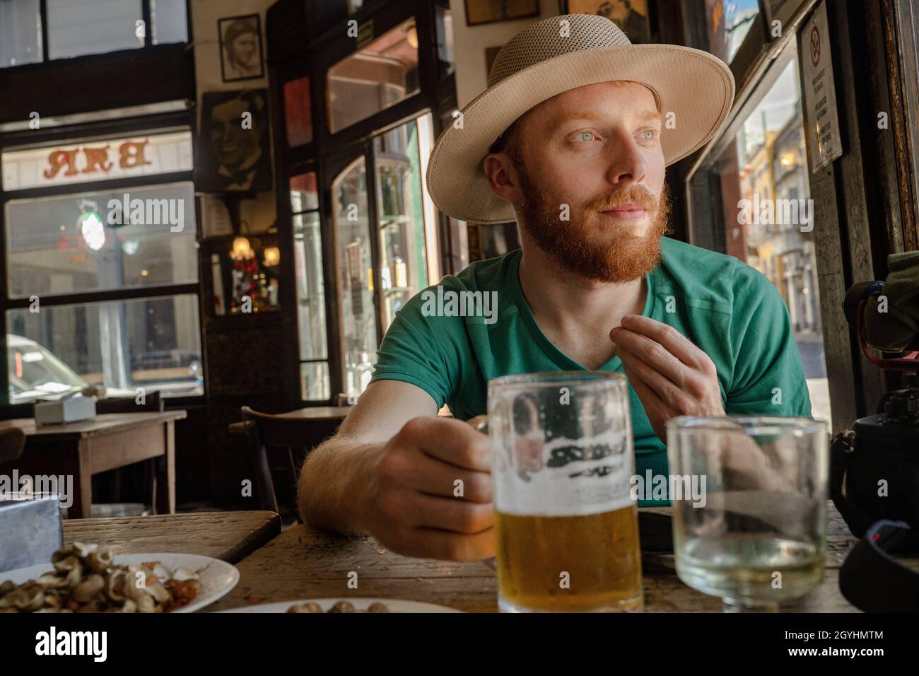 Buenos Aires Beer and Nuts Stock Photo - Alamy