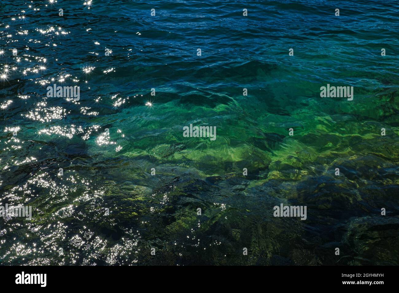 Natural Ocean saturation Stock Photo - Alamy