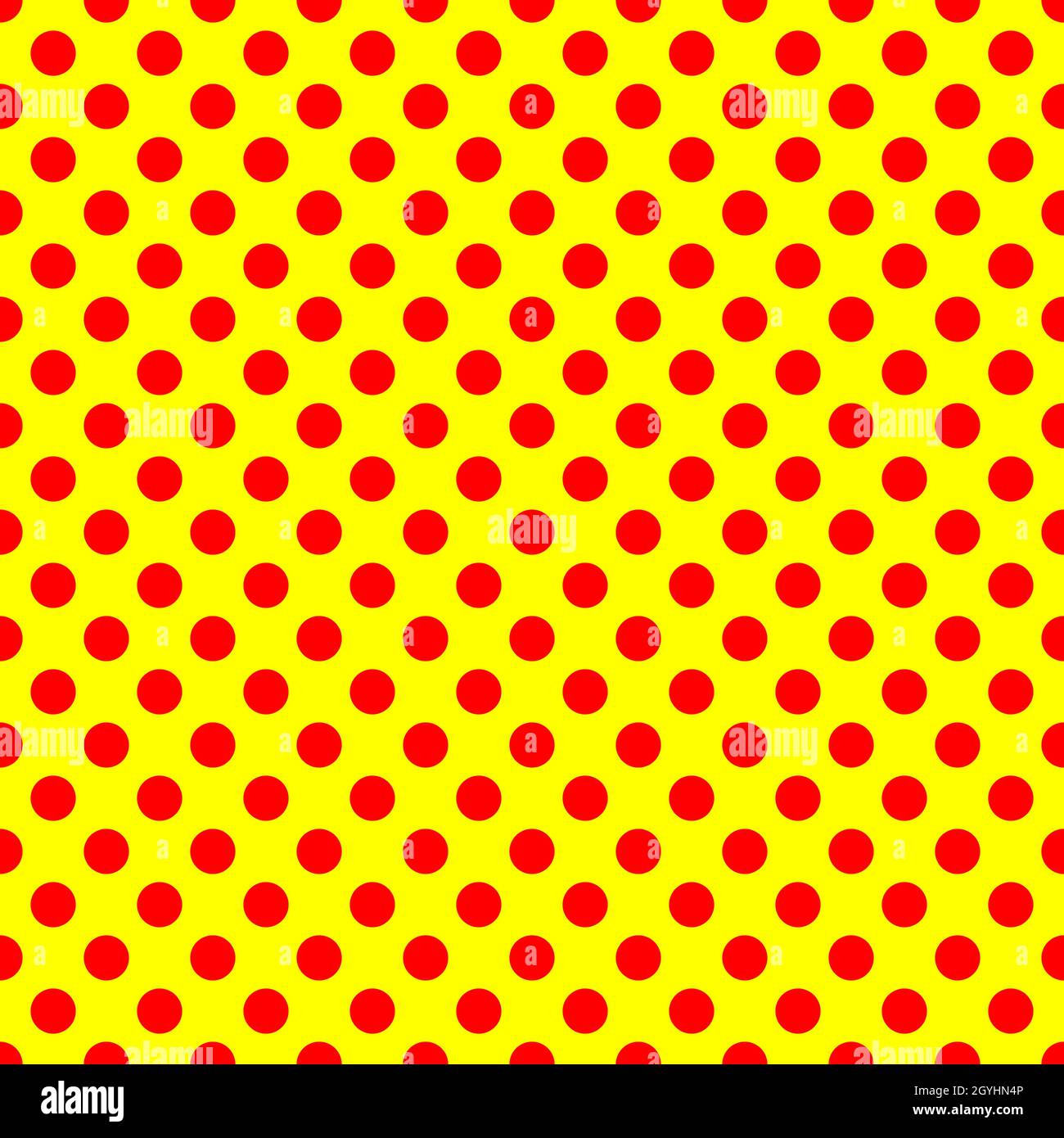Pop art, polka dots, circles halftone, comic effect pattern. Seamlessly ...