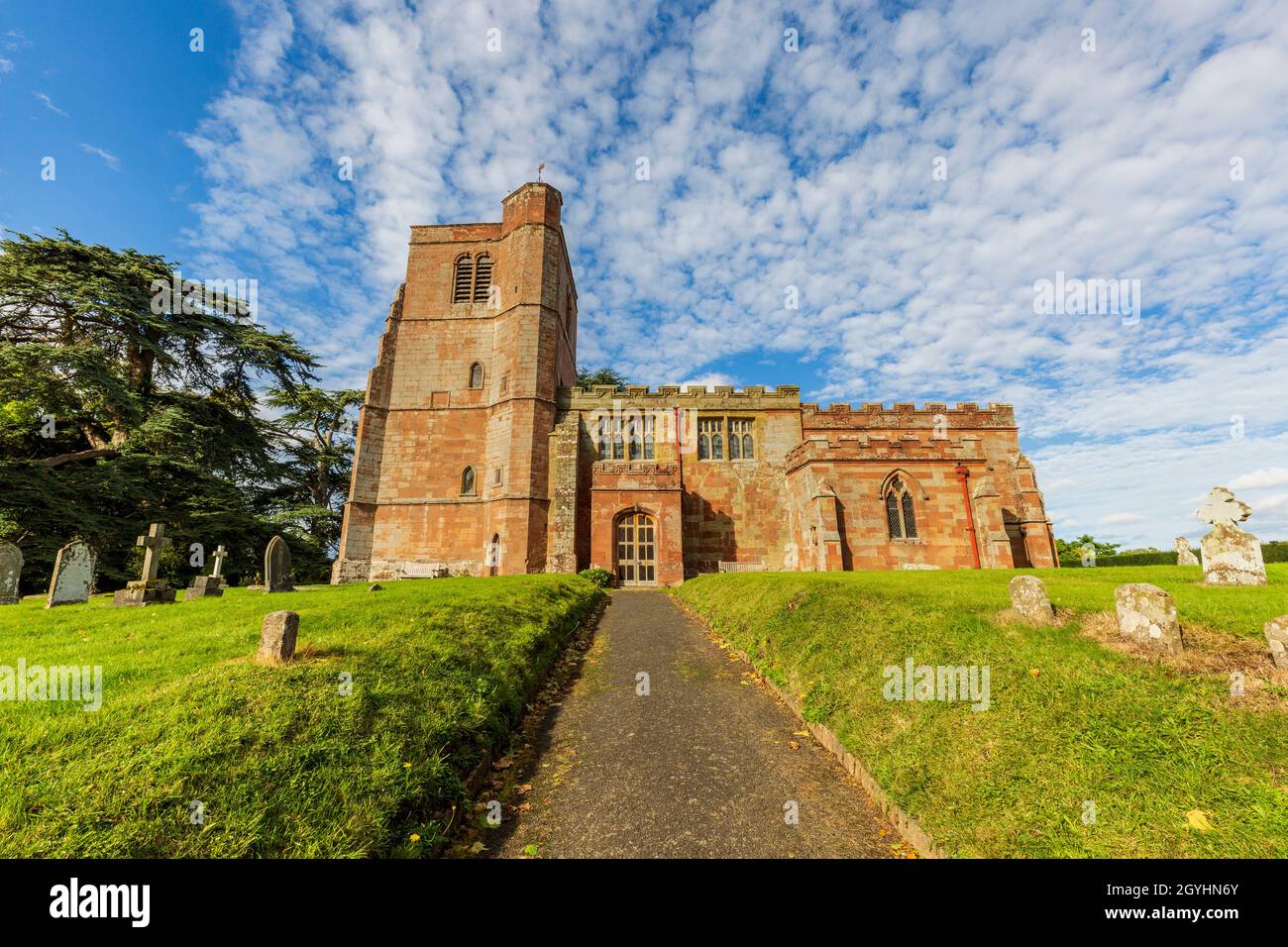 St Peter’s Church at Upper Arley, Worcestershire, England Stock Photo ...