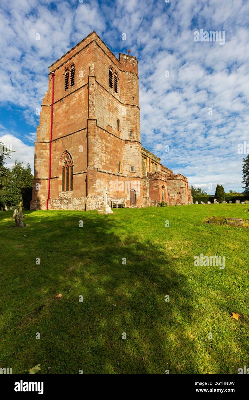 St Peter’s Church at Upper Arley, Worcestershire, England Stock Photo ...