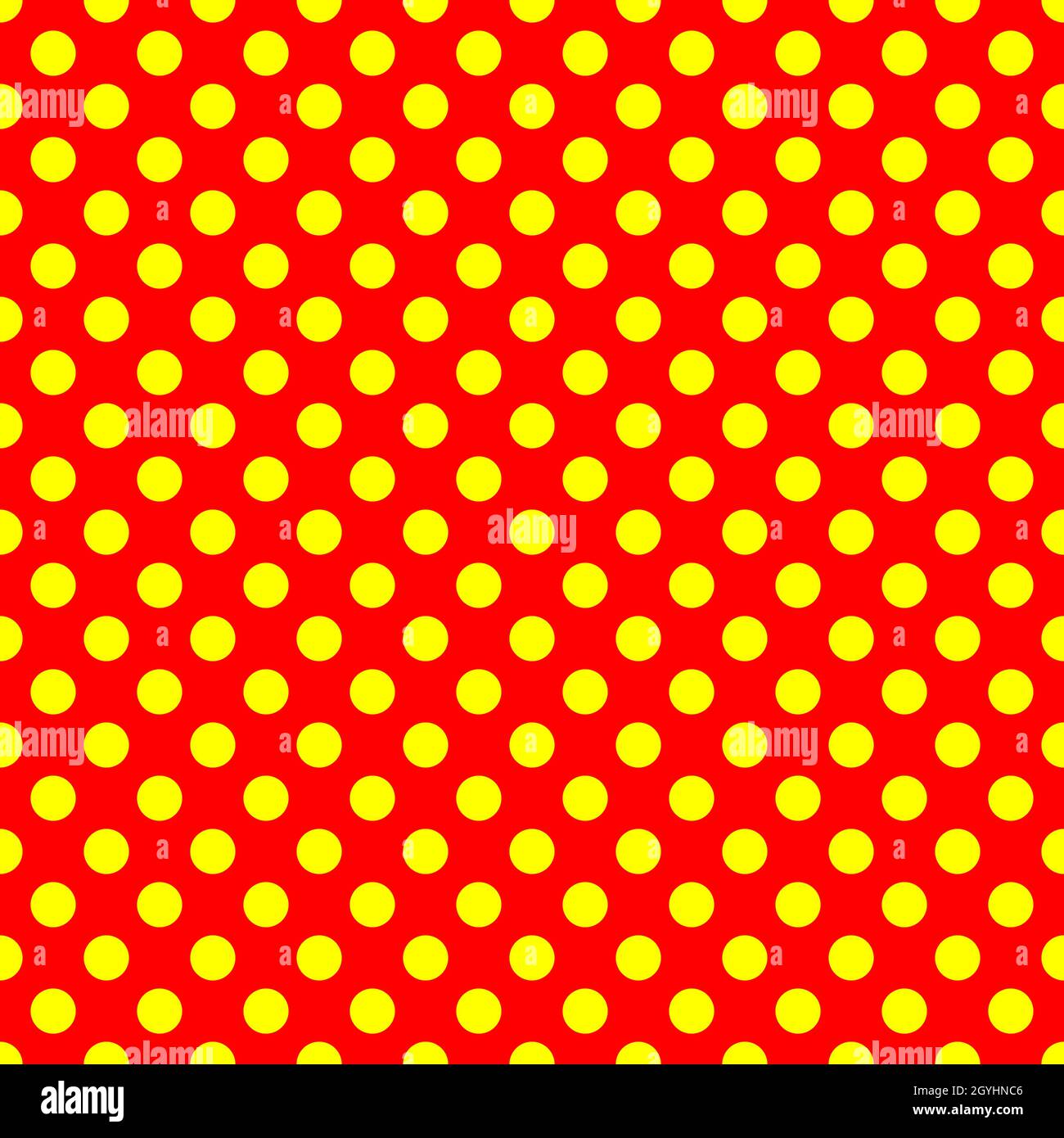 Pop art, polka dots, circles halftone, comic effect pattern. Seamlessly ...