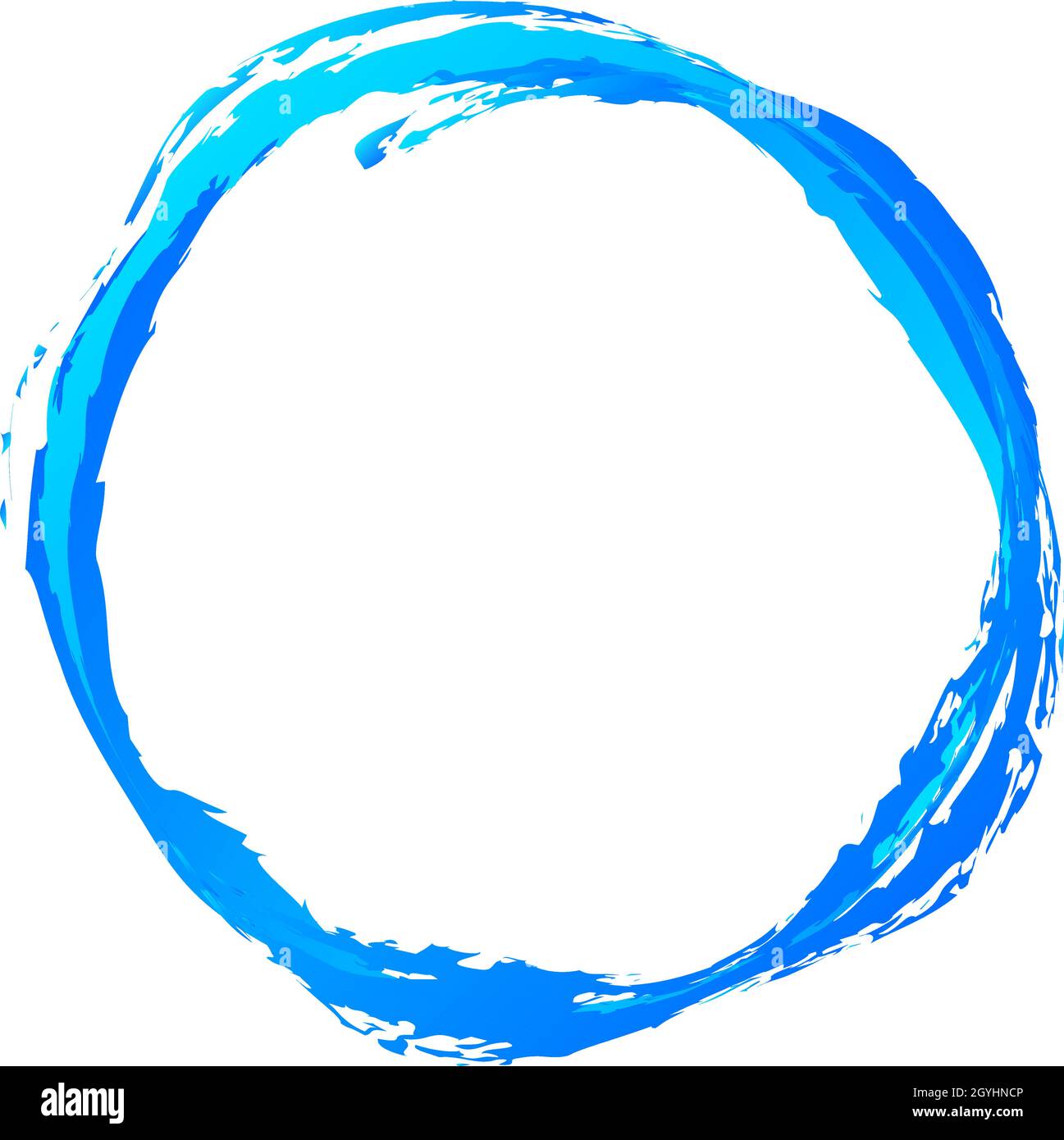 Grungy textured circle element, shape. Circular grunge shape - stock ...