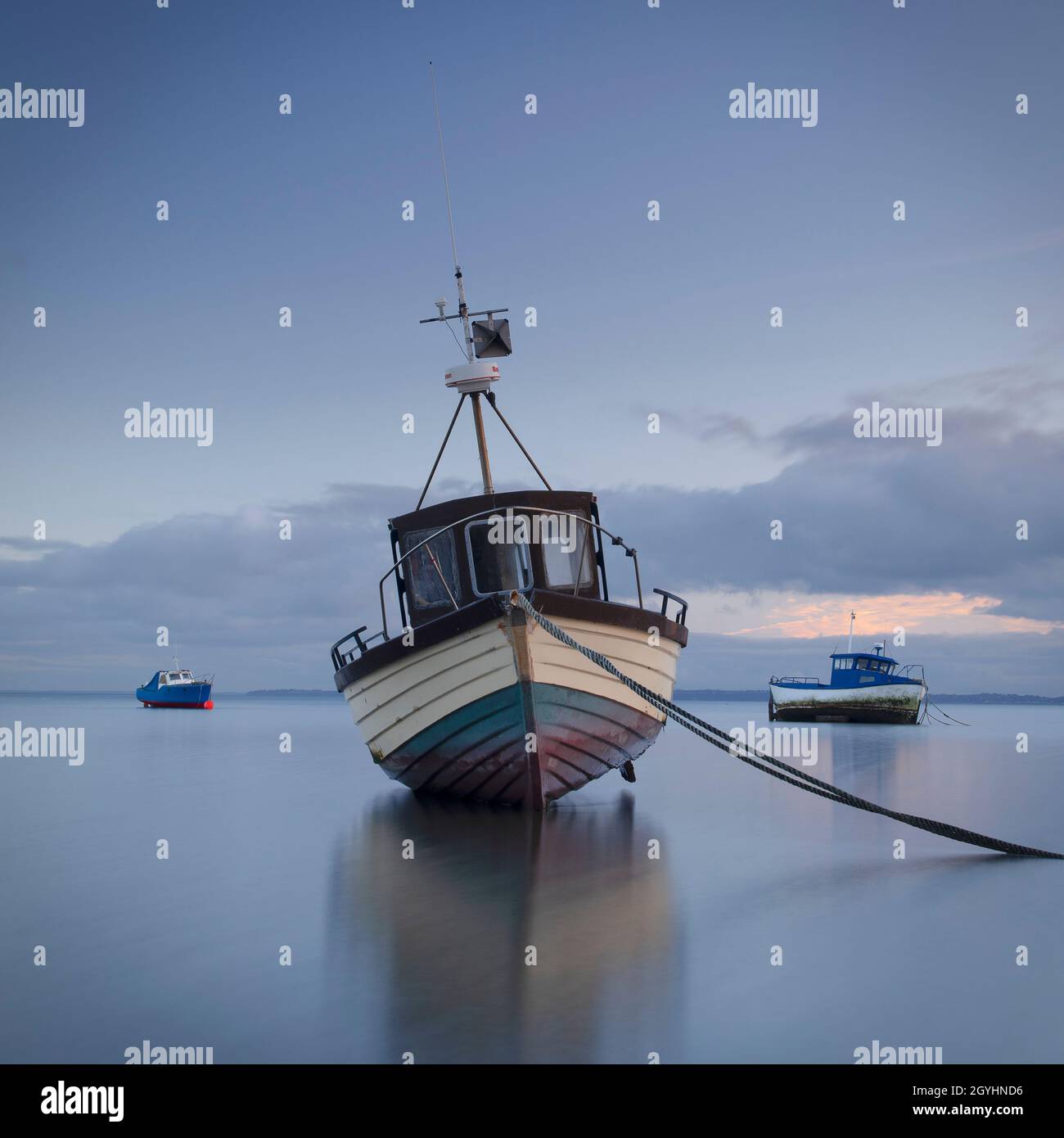 Thorpe Bay sunset Stock Photo - Alamy