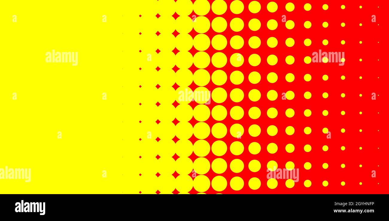 Pop art, polka dots, circles halftone, comic effect pattern - stock ...